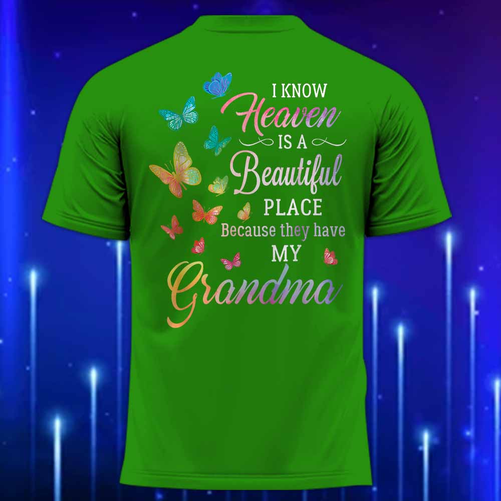 Heavenly Grandma T-Shirt 2025 – A Beautiful Tribute to the Best Grandma ...